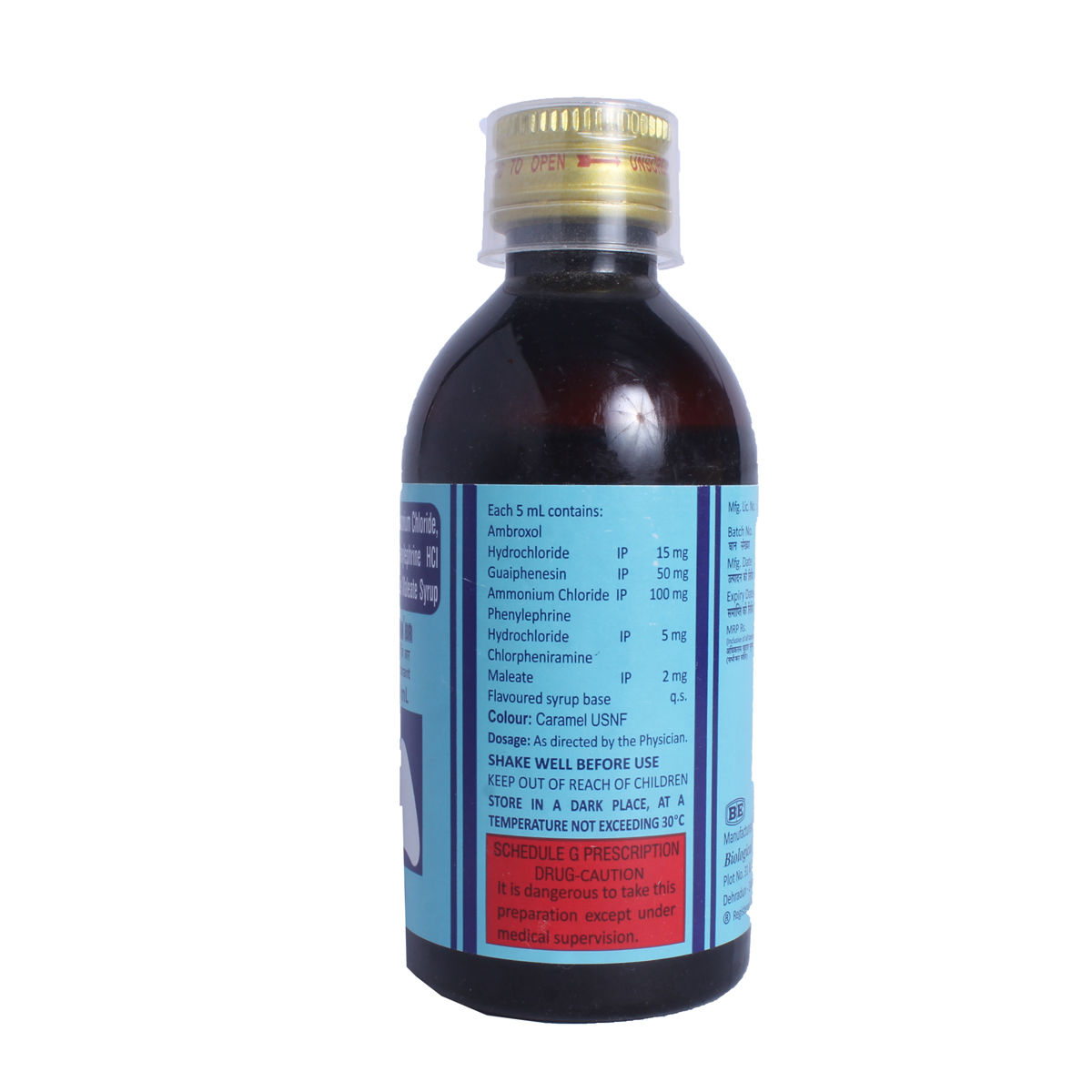 Coscopin BR Expectorant 100 ml Price, Uses, Side Effects, Composition ...