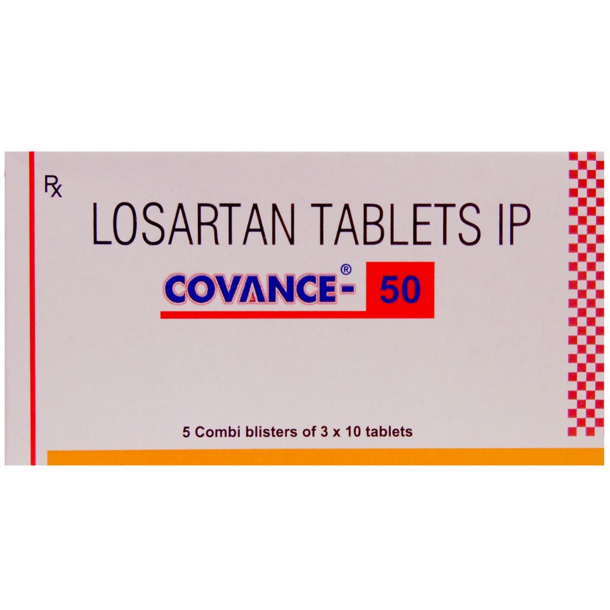 Covance 50 Tablet 10's Price, Uses, Side Effects, Composition - Apollo Pharmacy