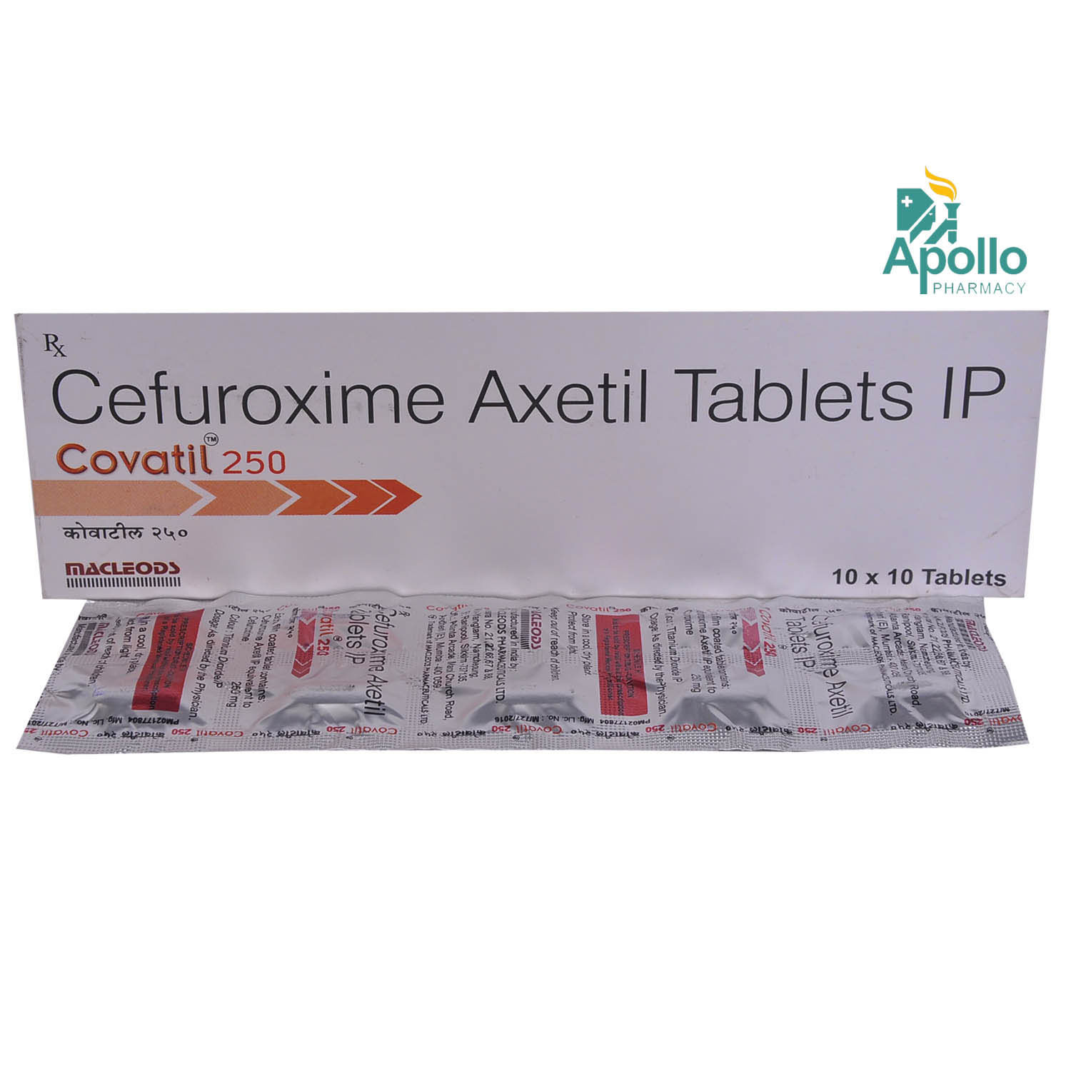 Covatil 250 mg Tablet 10's Price, Uses, Side Effects, Composition ...