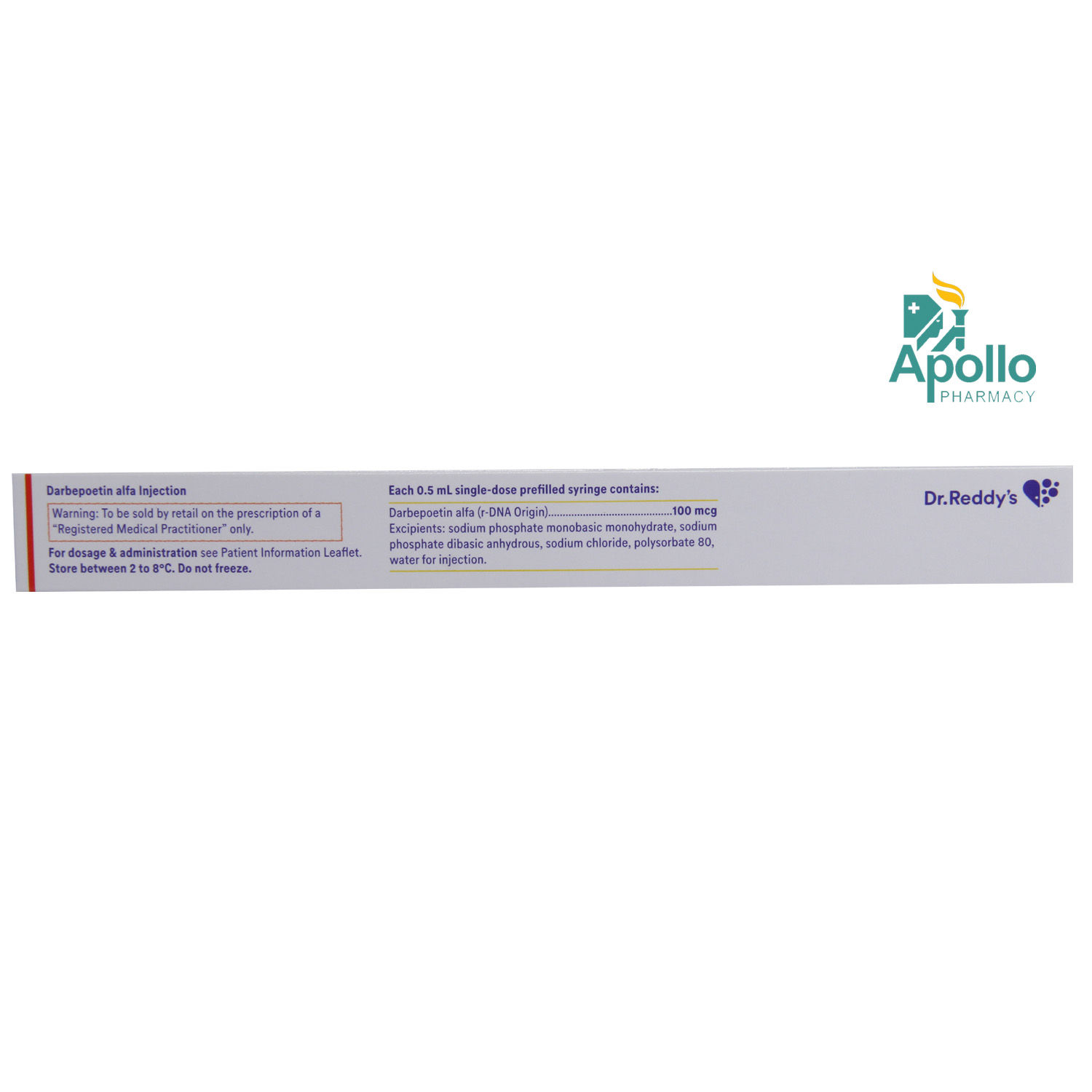 Cresp 100 mcg Injection | Uses, Side Effects, Price | Apollo Pharmacy