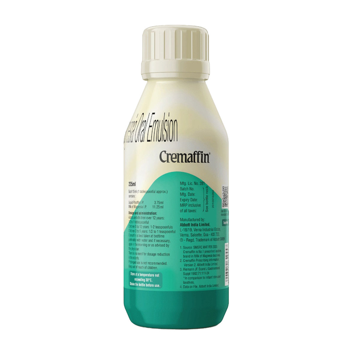Cremaffin Sugar Free Mint Syrup 225 ml Price, Uses, Side Effects ...