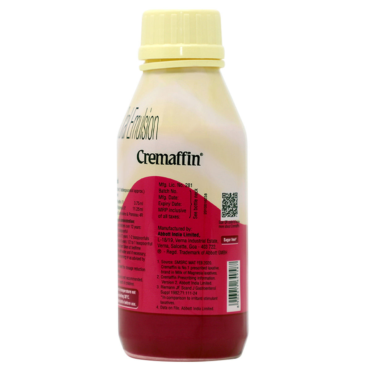 Cremaffin Sugar Free Mixed Fruit Syrup | Uses, Side Effects, Price ...