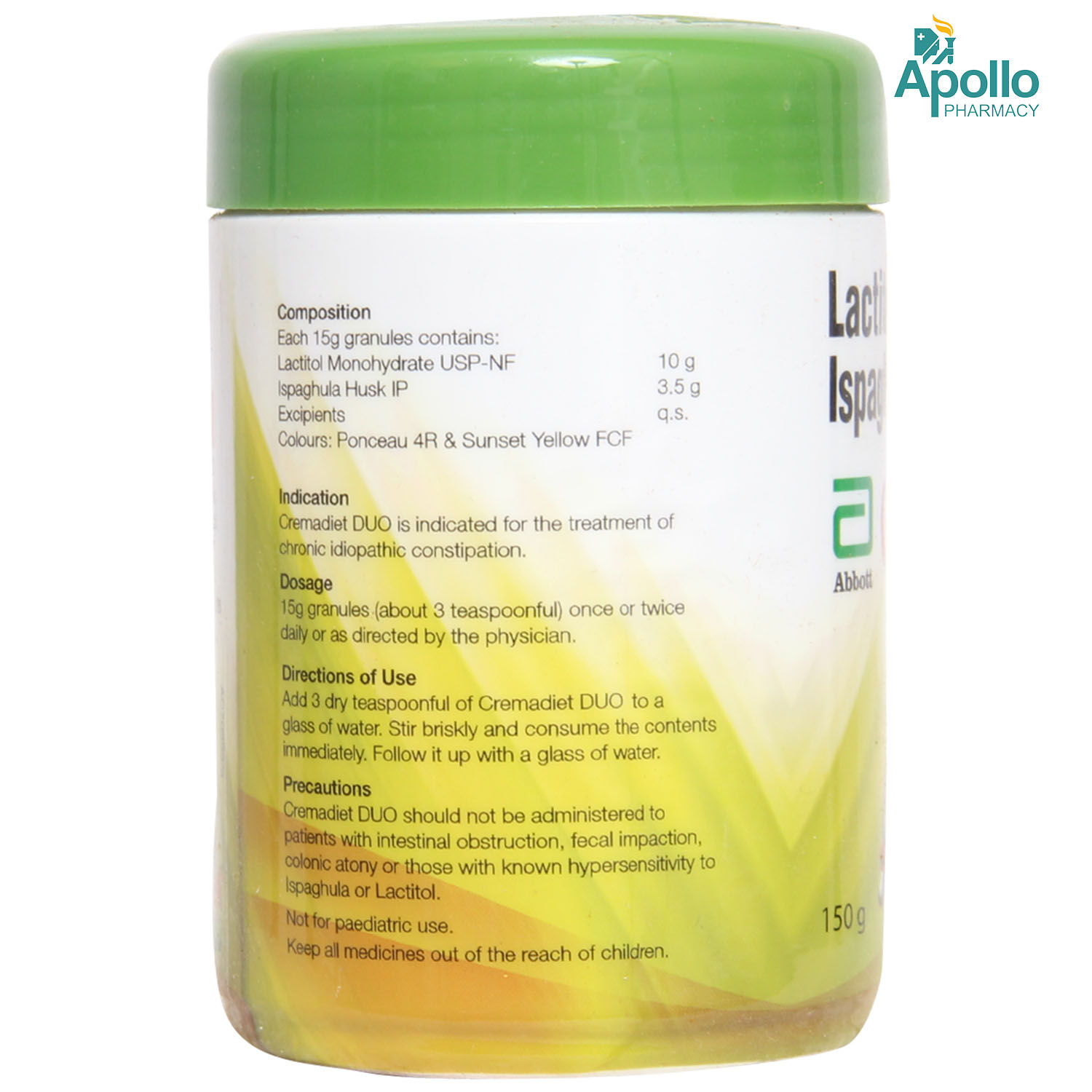 Cremadiet Duo Mixed Fruit Granules | Uses, Side Effects, Price | Apollo ...