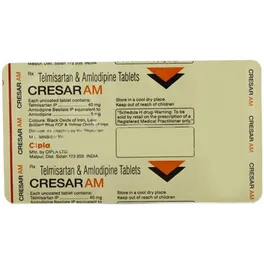 Cresar AM Tablet | Uses, Side Effects, Price | Apollo Pharmacy