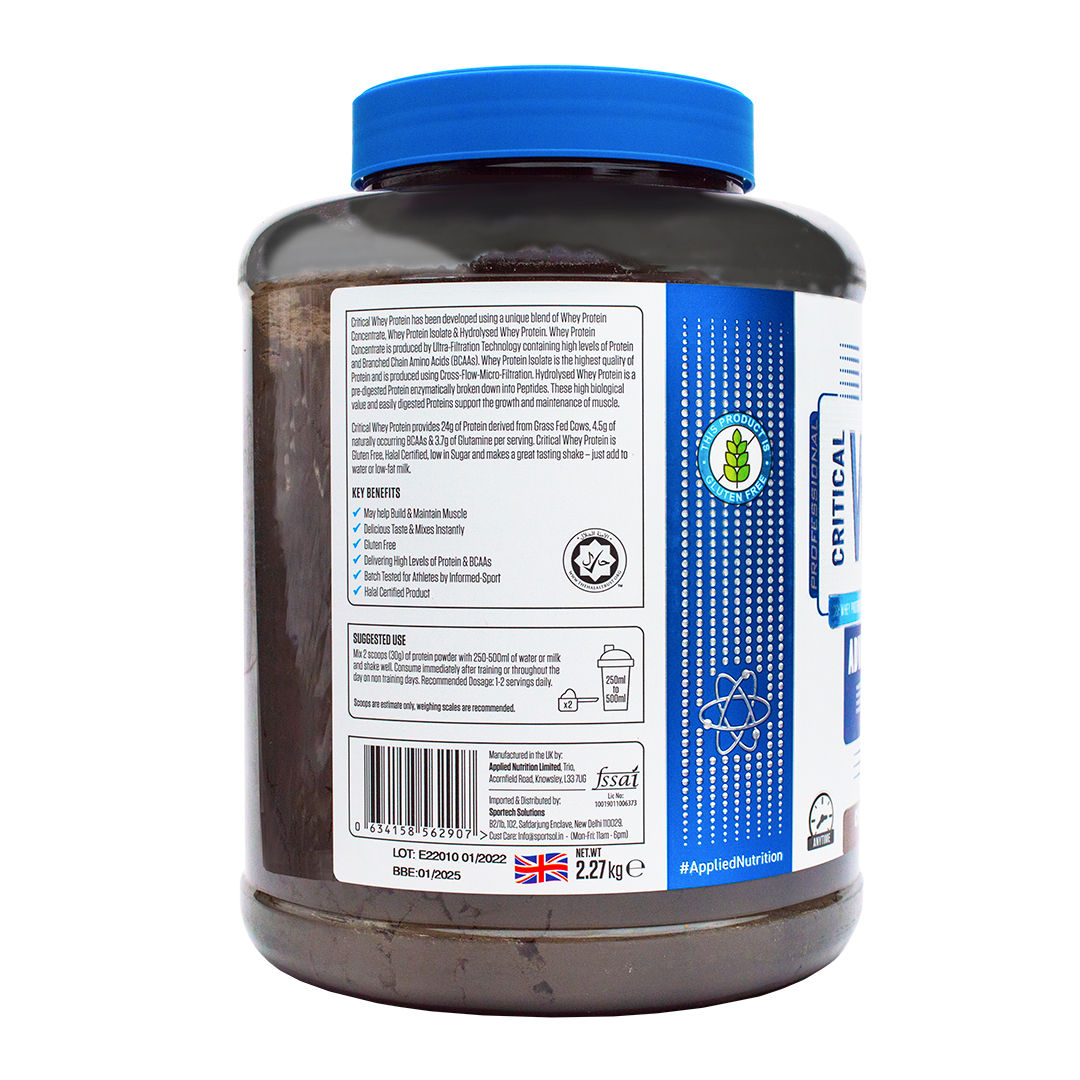 Applied Nutrition Critical Whey Advanced Protein Blend Chocolate ...