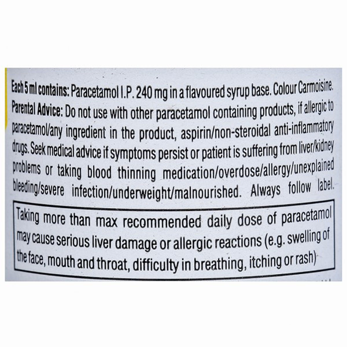 Crocin 240 DS Mixed Fruit Suspension | Uses, Side Effects, Price ...