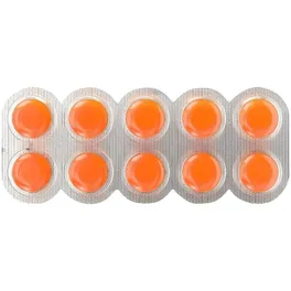 Buy Crocin Cof & Throat Orange Lozenges, 10 Count | 19 Minutes Delivery ...