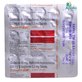 Cyblex MV 40.2 Tablet | Uses, Side Effects, Price | Apollo Pharmacy