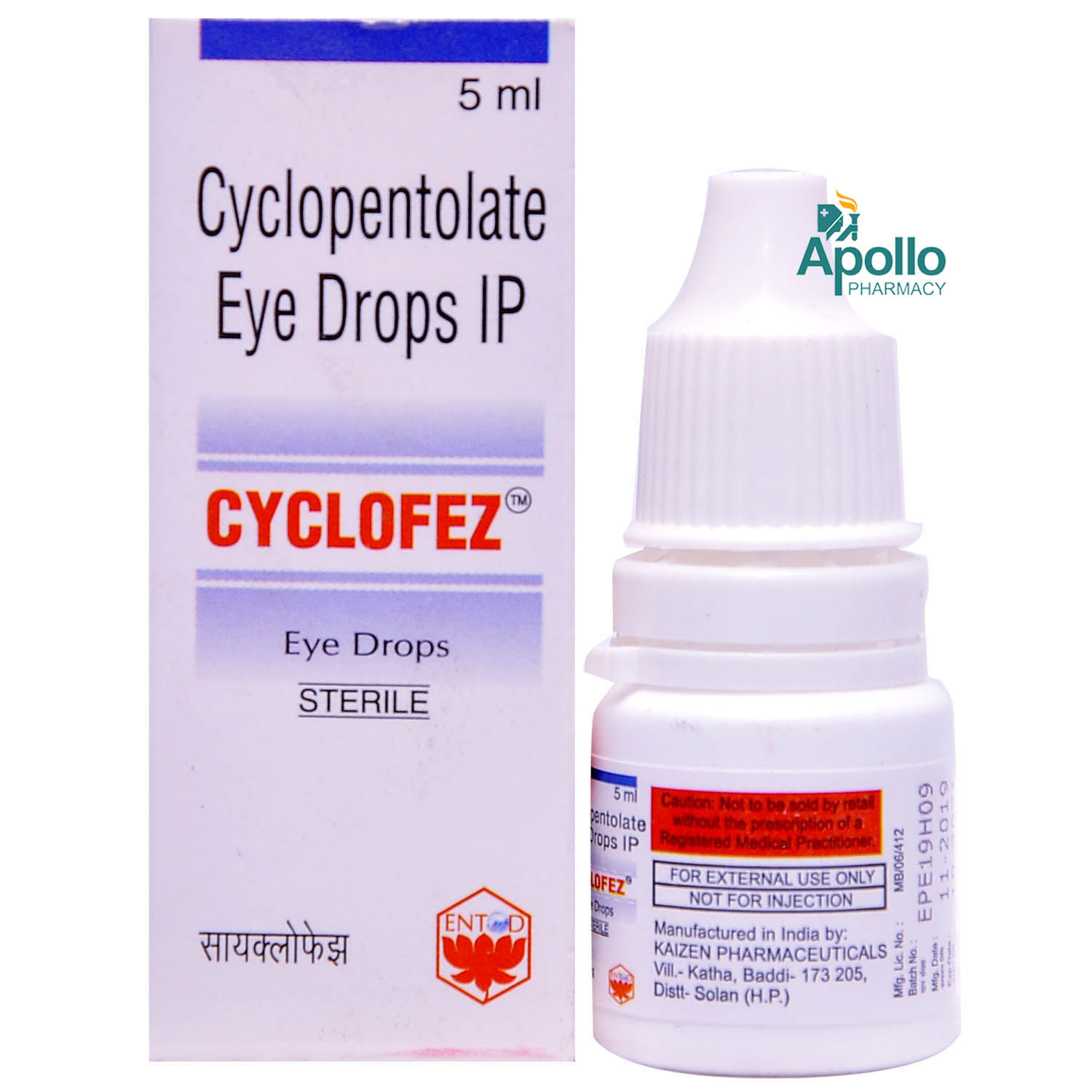 Cyclofez Eye Drops 5 ml Price, Uses, Side Effects, Composition - Apollo ...