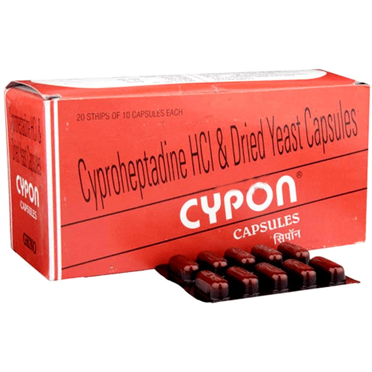 Cypon Capsule 10's Price, Uses, Side Effects, Composition - Apollo Pharmacy