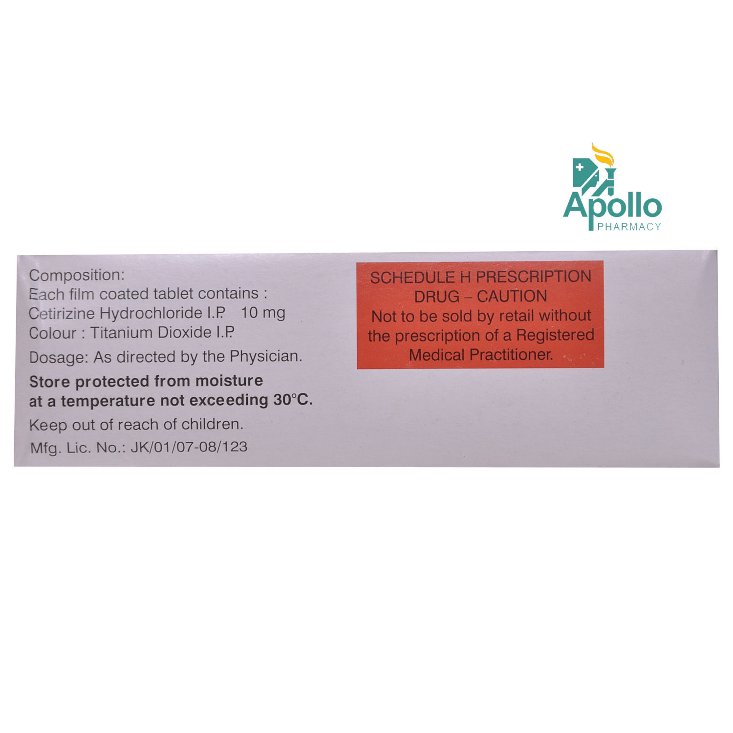CZ-3 Tablet 10's Price, Uses, Side Effects, Composition - Apollo Pharmacy
