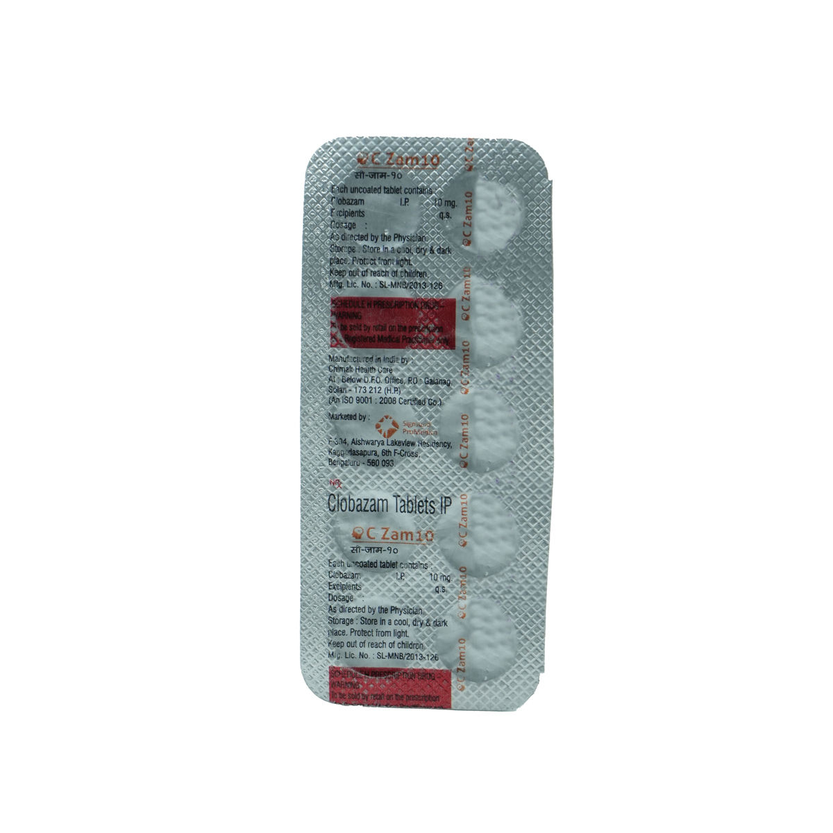Czam 10mg Tablet | Uses, Side Effects, Price | Apollo Pharmacy
