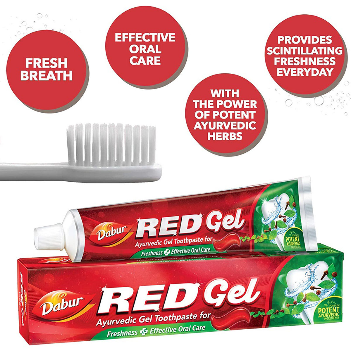 Dabur Red Gel Toothpaste, 150 gm Price, Uses, Side Effects, Composition ...