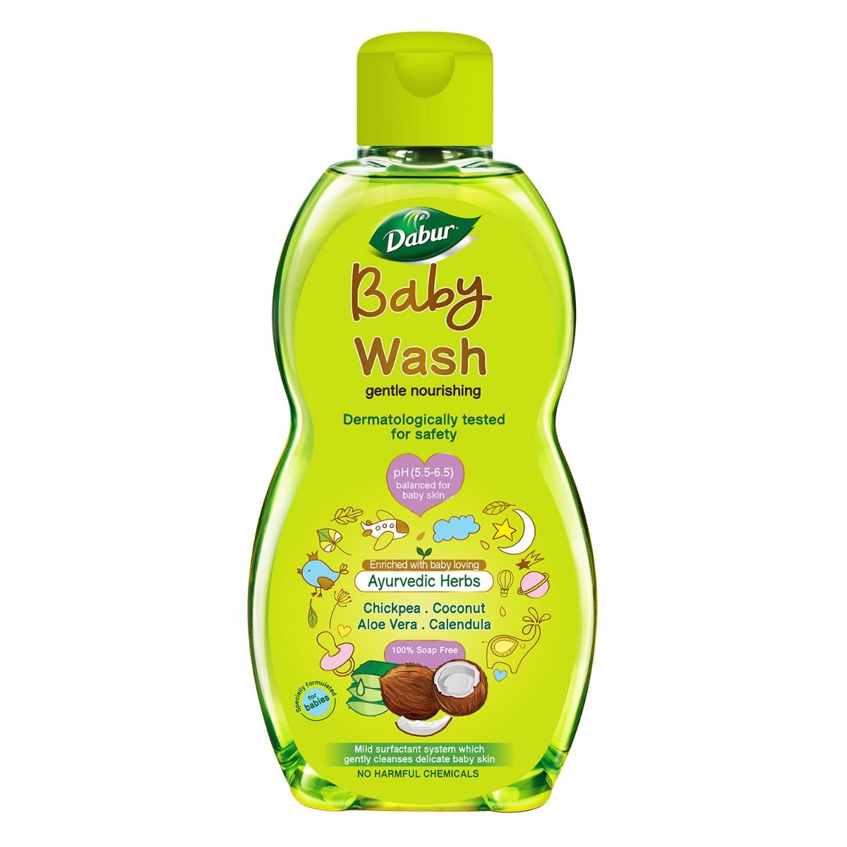 Dabur Gentle Nourishing Baby Wash, 200 ml Price, Uses, Side Effects ...
