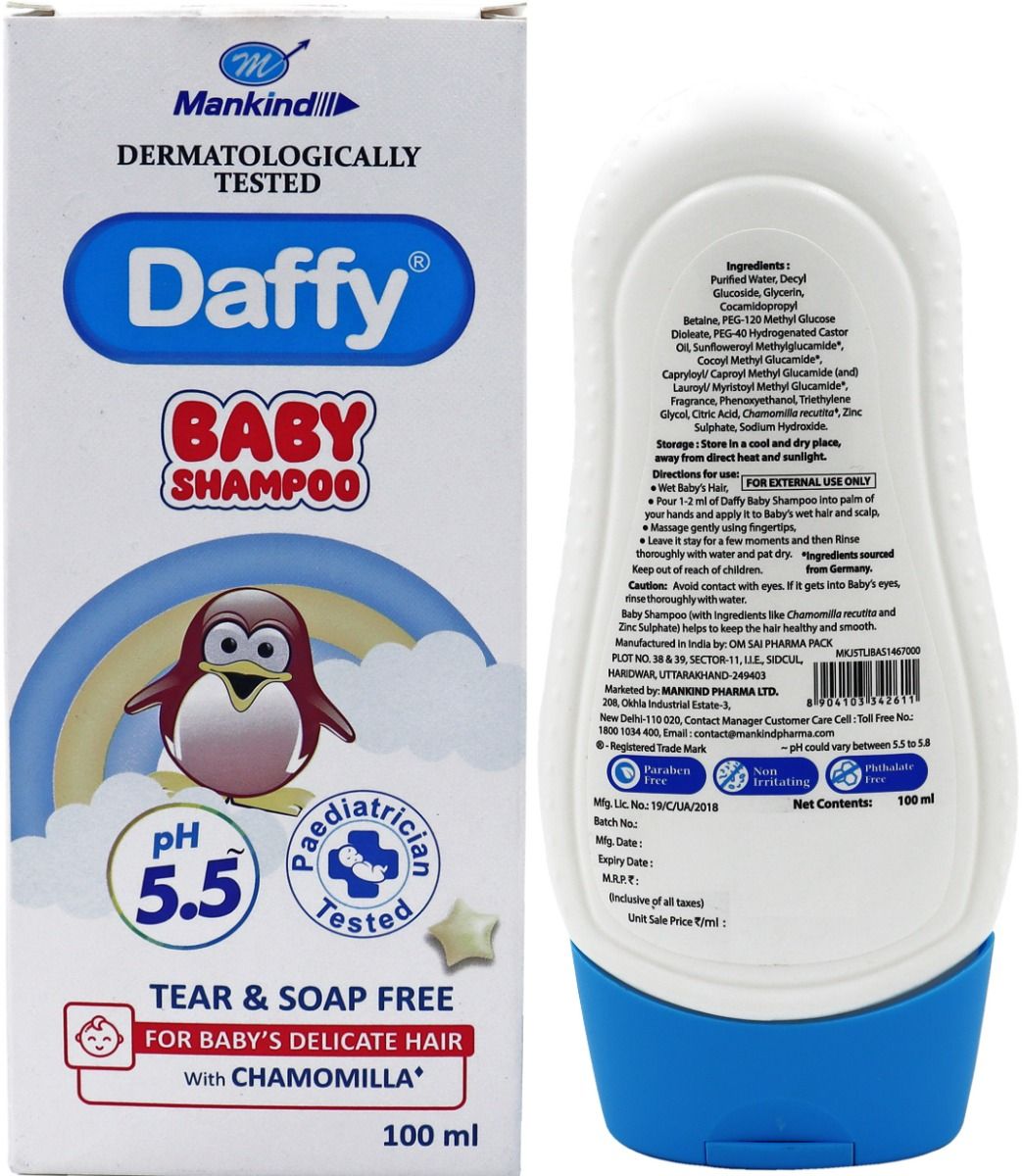 Buy Daffy Baby Shampoo, 100 ml | 19 Minutes Delivery | Apollo Pharmacy