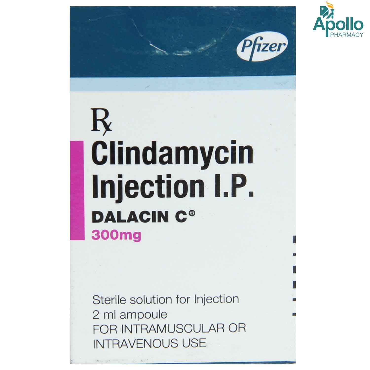 Dalacin C 300 mg Injection 2 ml | Uses, Side Effects, Price | Apollo ...