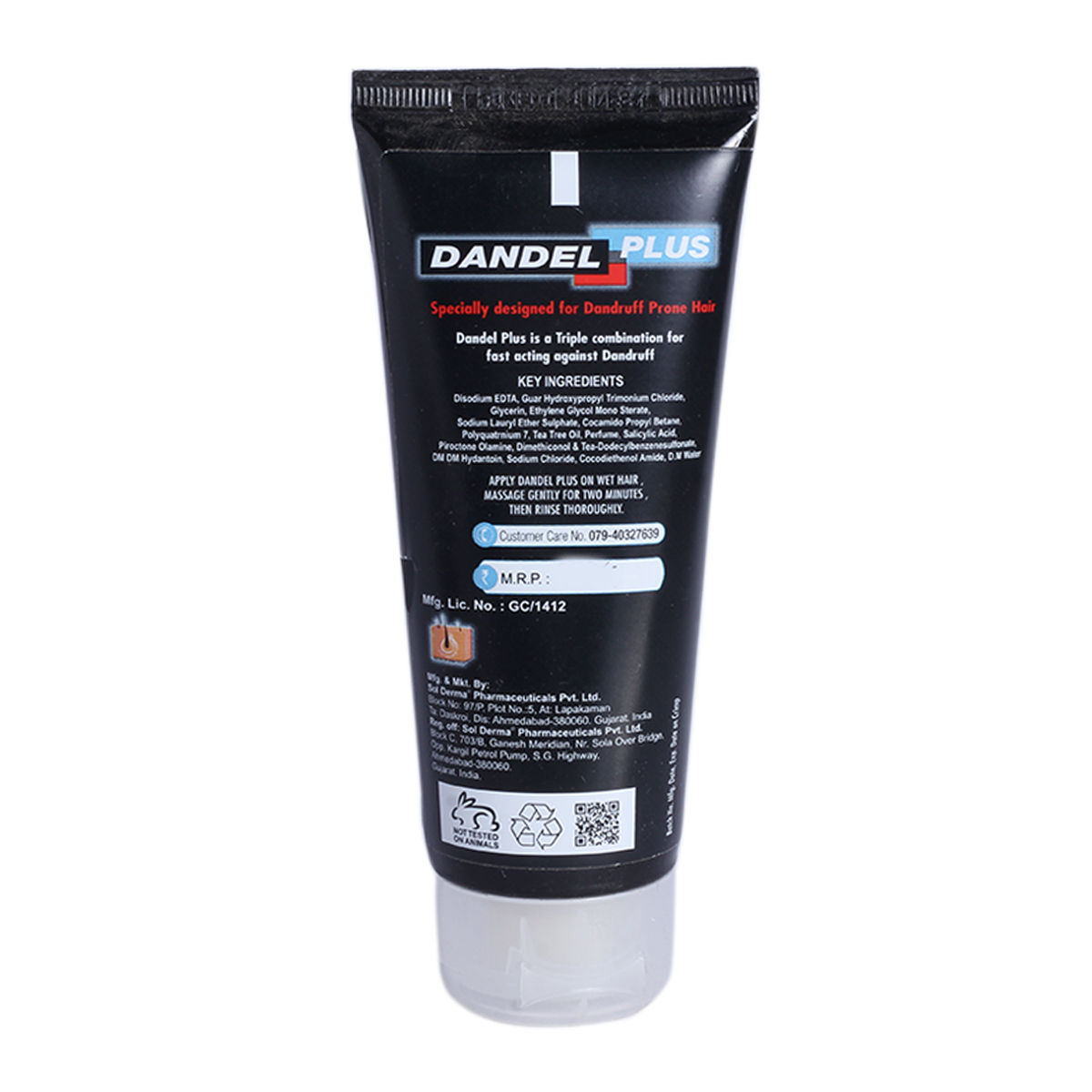 Dandel Plus Anti-Dandruff Shampoo, 100 gm Price, Uses, Side Effects ...