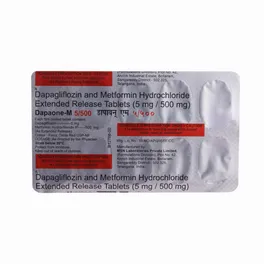 Dapaone-M 5/500 Tablet | Uses, Side Effects, Price | Apollo Pharmacy