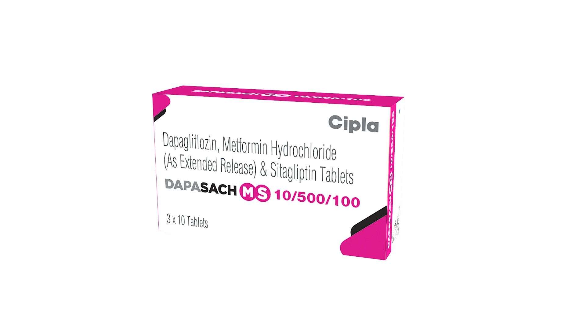 Dapasach MS 10/500/100 Tablet 10's Price, Uses, Side Effects ...