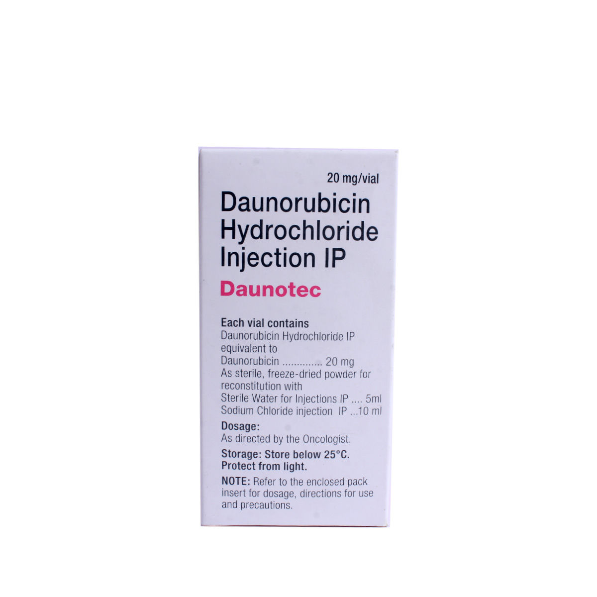 DAUNOTEC 20MG INJECTION Price, Uses, Side Effects, Composition - Apollo ...