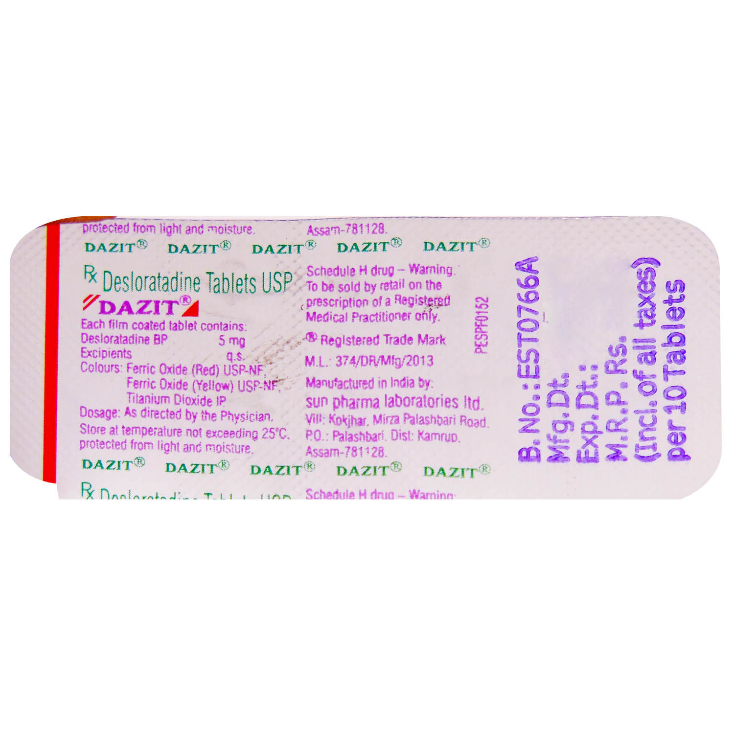 Dazit Tablet | Uses, Side Effects, Price | Apollo Pharmacy