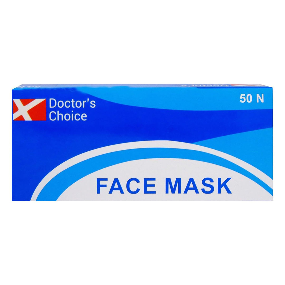 Buy Doctor's Choice Face Mask 3 Layer Loop, 50 Count | 19 Minutes ...