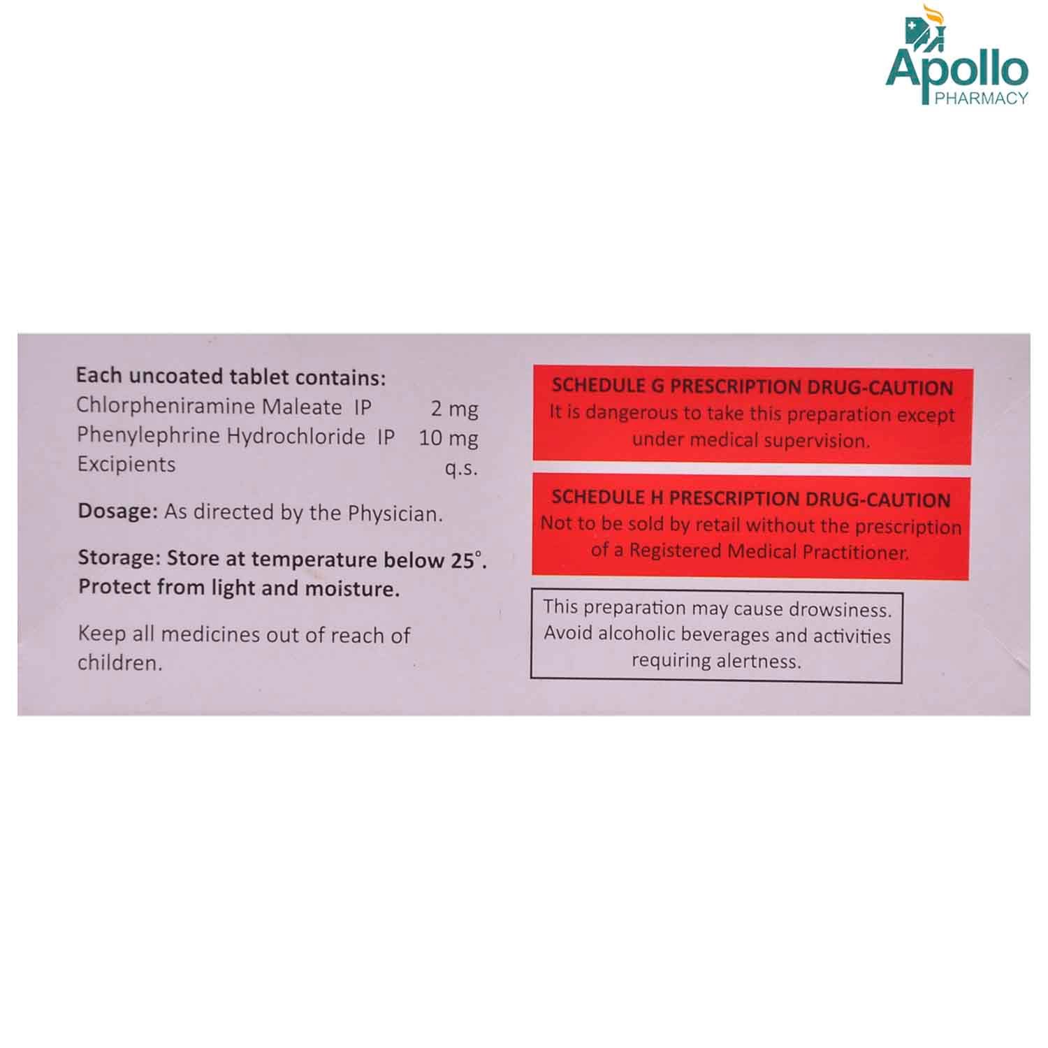 Delcon Tablet 10's Price, Uses, Side Effects, Composition - Apollo Pharmacy