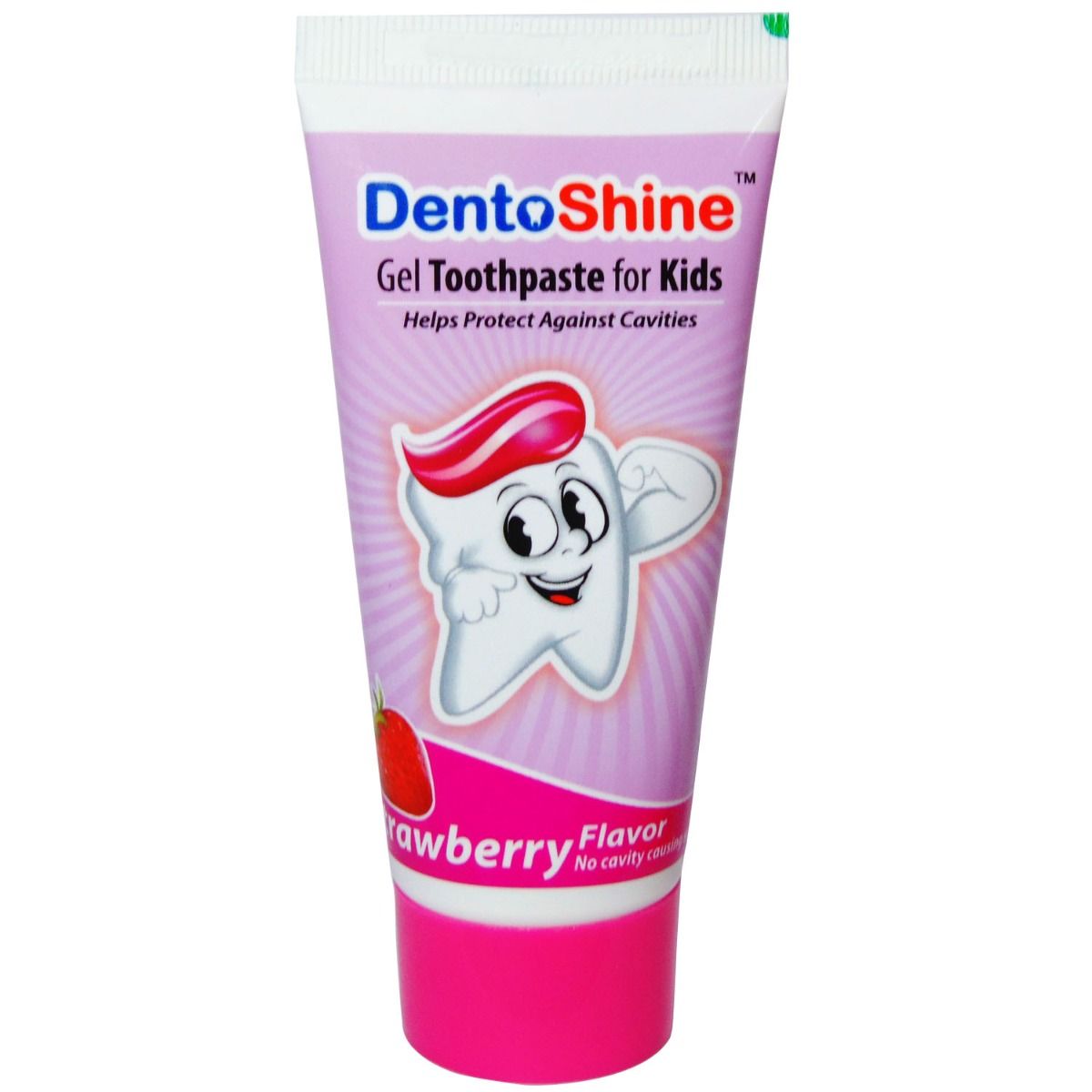 Dentoshine Strawberry Flavour Kids Gel Toothpaste, 80 gm Price, Uses ...