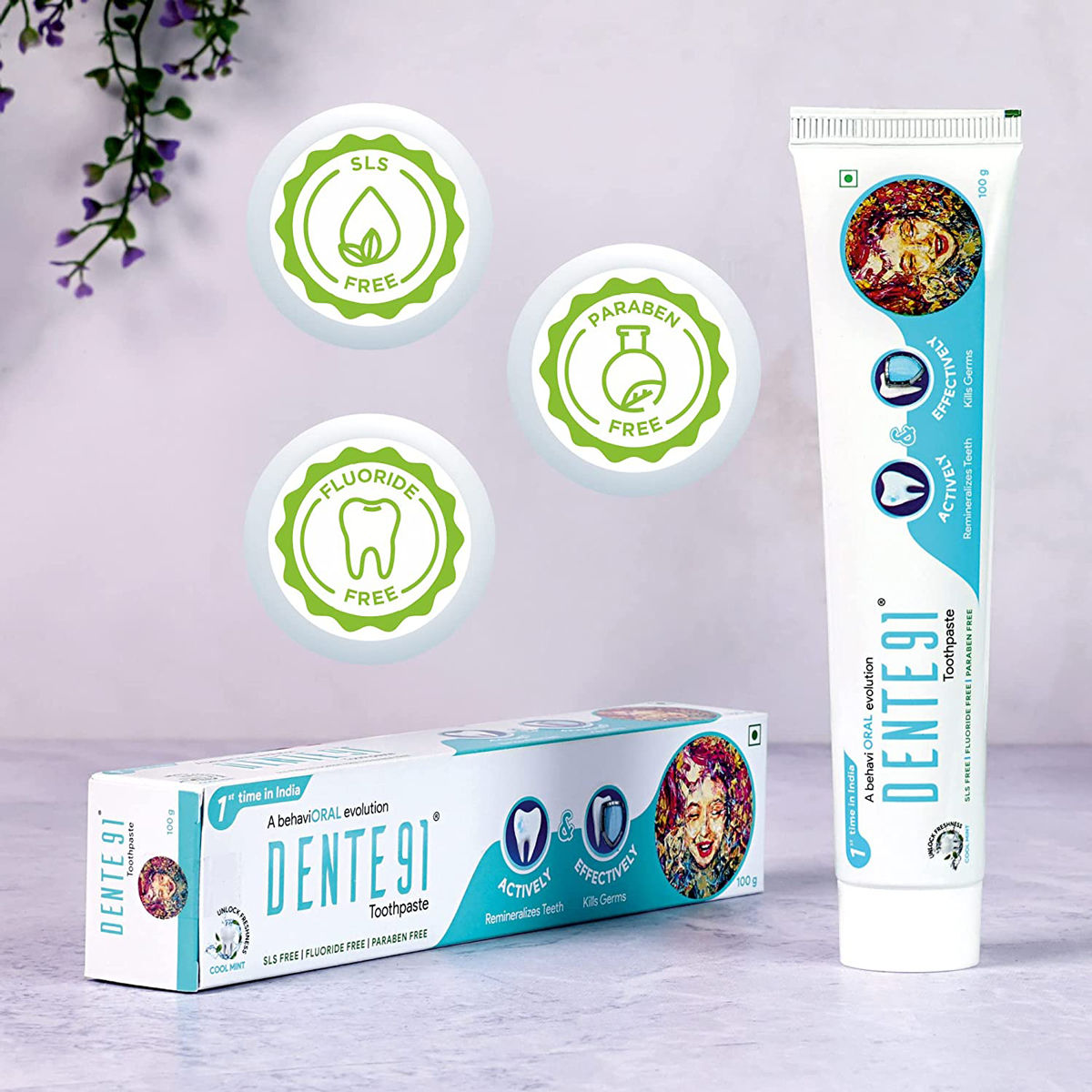 Dente 91 Cool Mint Tooth Paste, 100 gm Price, Uses, Side Effects ...