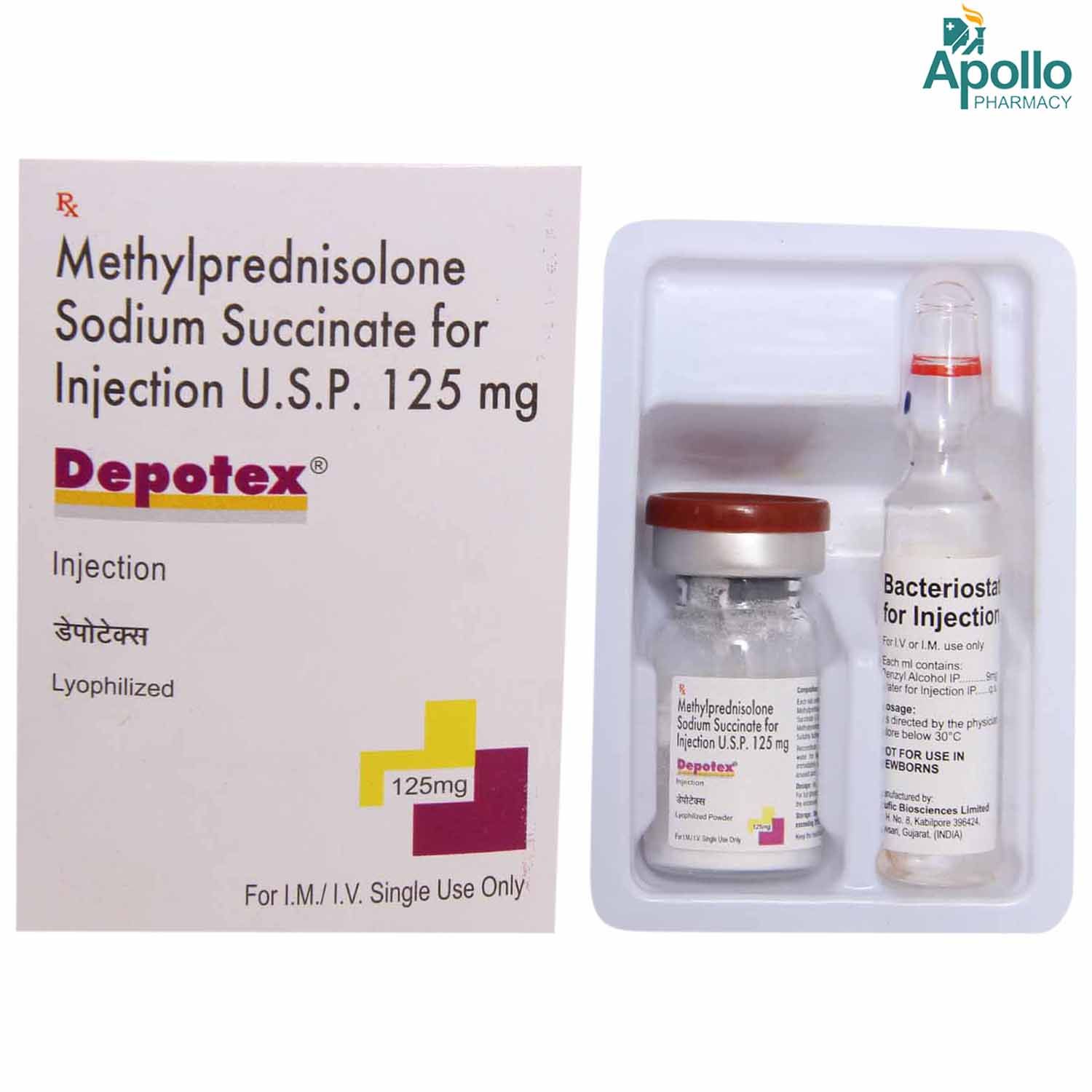 Depotex 125 mg Injection Price, Uses, Side Effects, Composition ...