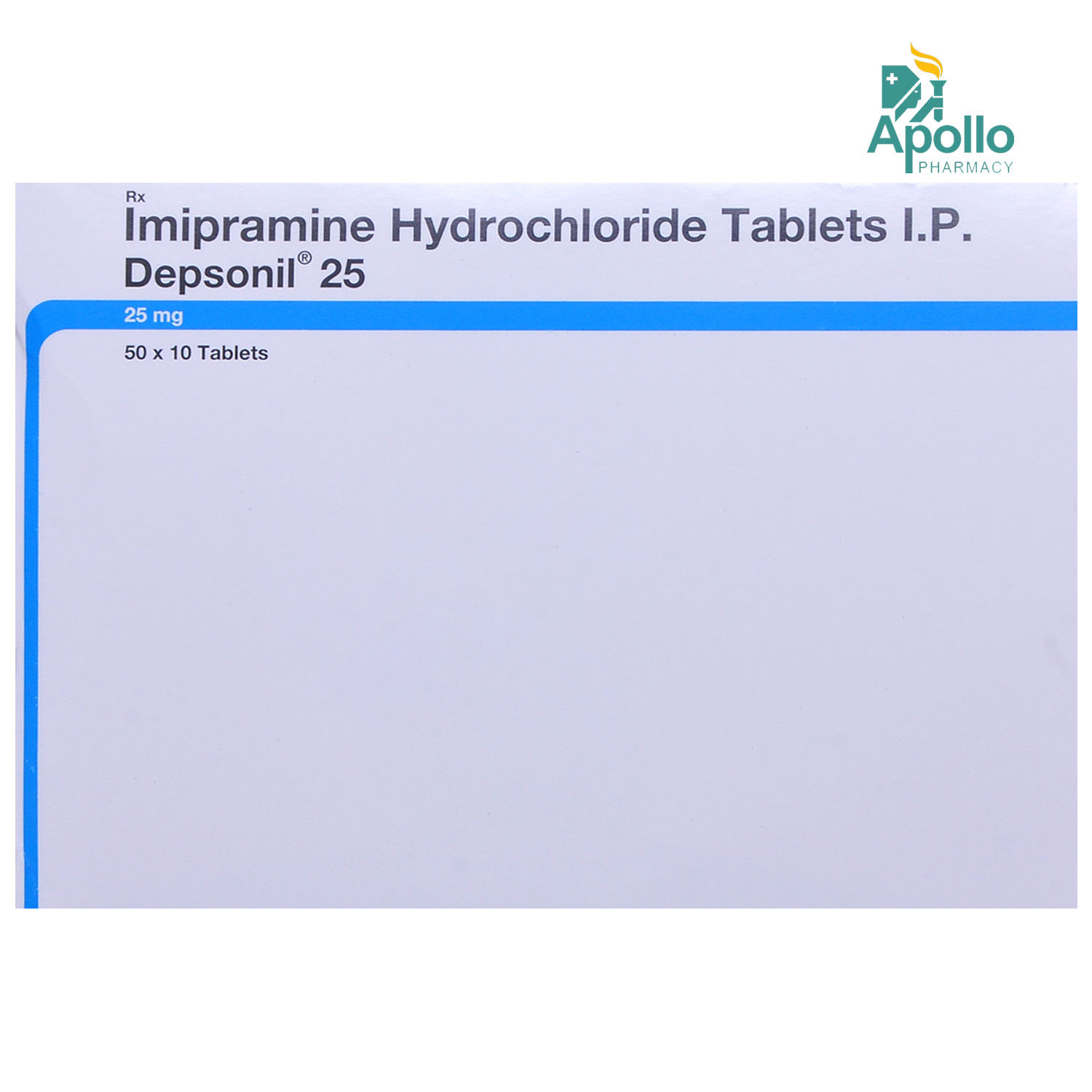 Depsonil 25 Tablet | Uses, Side Effects, Price | Apollo Pharmacy