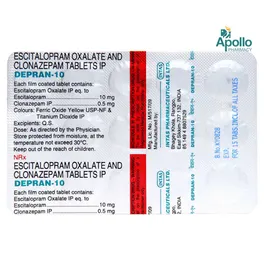 Depran-10 Tablet | Uses, Side Effects, Price | Apollo Pharmacy