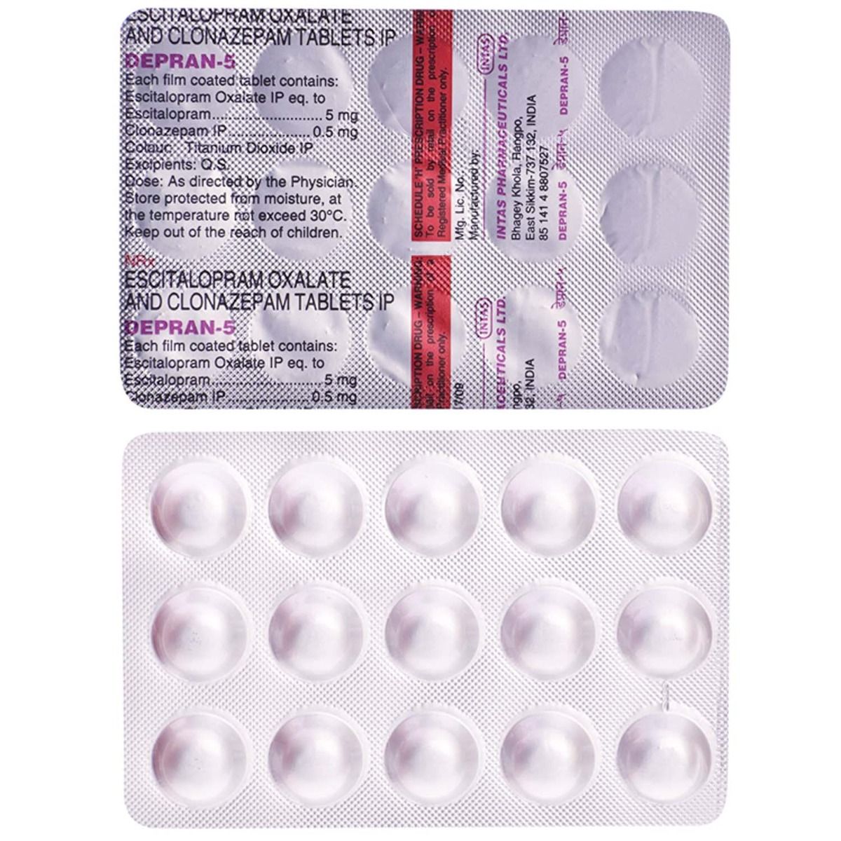 Depran 5 Tablet 15's Price, Uses, Side Effects, Composition - Apollo ...