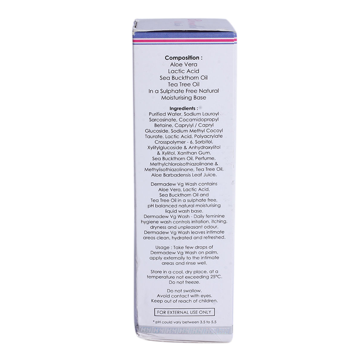 Dermadew Vg Wash, 100 ml Price, Uses, Side Effects, Composition ...