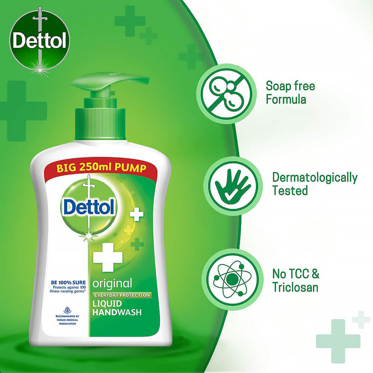 Dettol Original Liquid Handwash, 250 ml Price, Uses, Side Effects ...