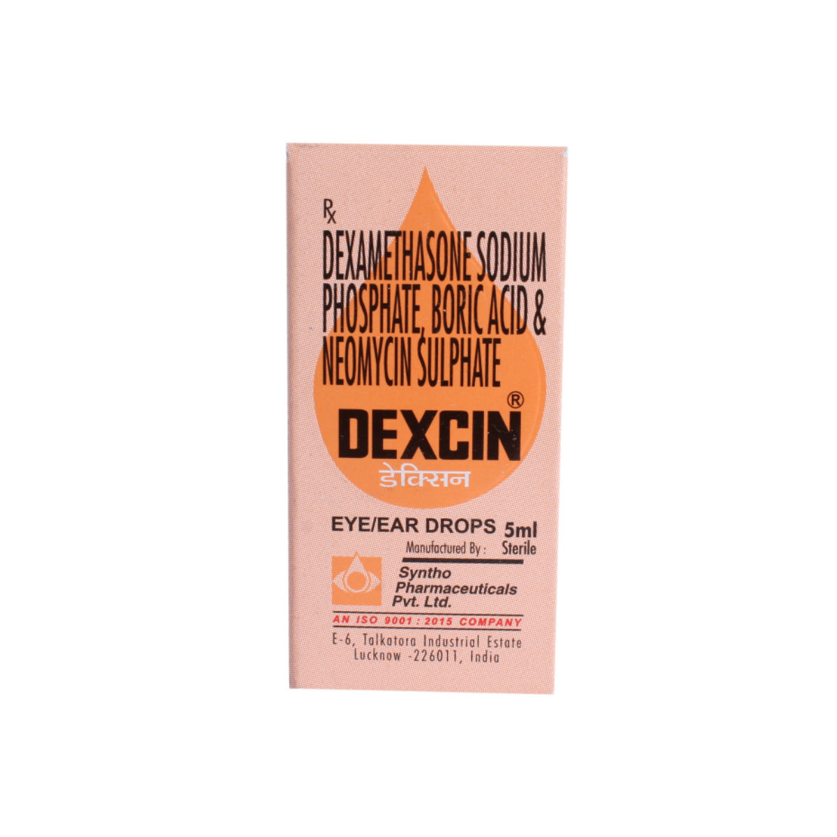 Dexcin Eye/Ear Drops 5 ml | Uses, Side Effects, Price | Apollo Pharmacy