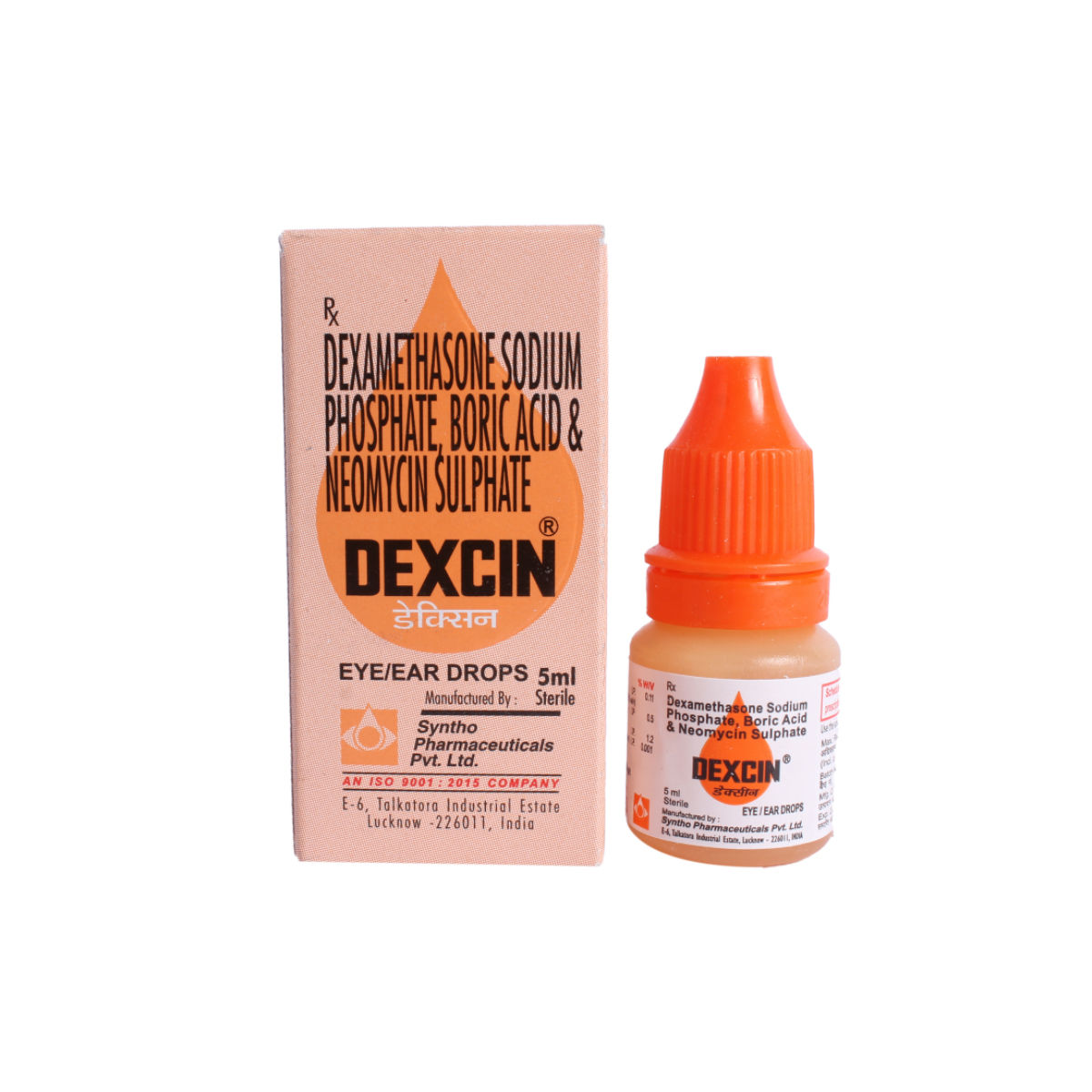 Dexcin Eye/Ear Drops 5 ml Price, Uses, Side Effects, Composition ...