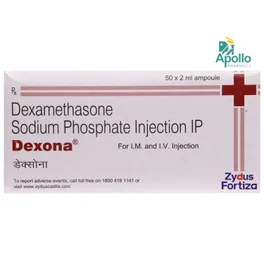 Dexona Injection 1 x 2 ml | Uses, Side Effects, Price | Apollo Pharmacy