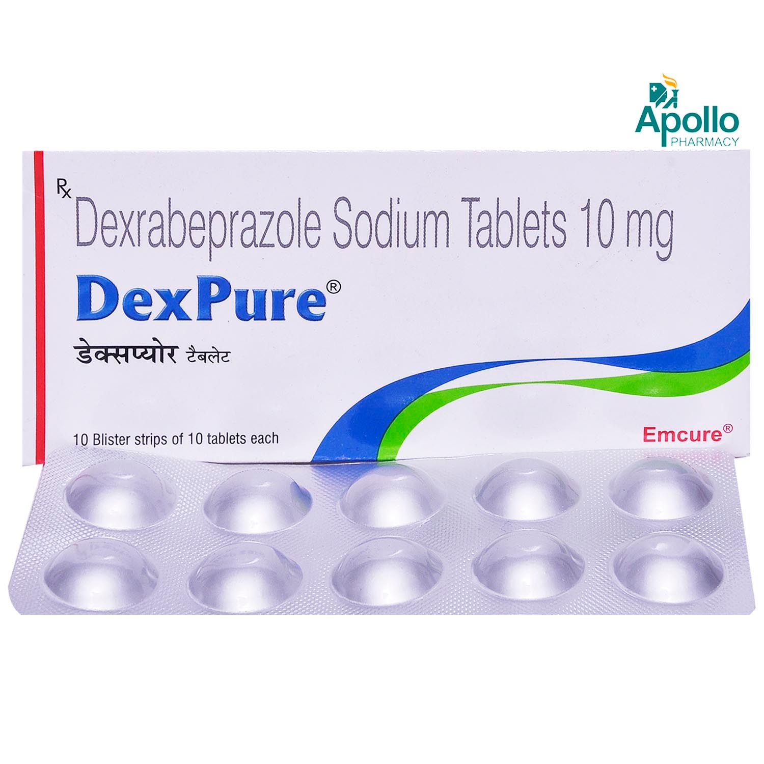 Dexpure 10 mg Tablet | Uses, Side Effects, Price | Apollo Pharmacy