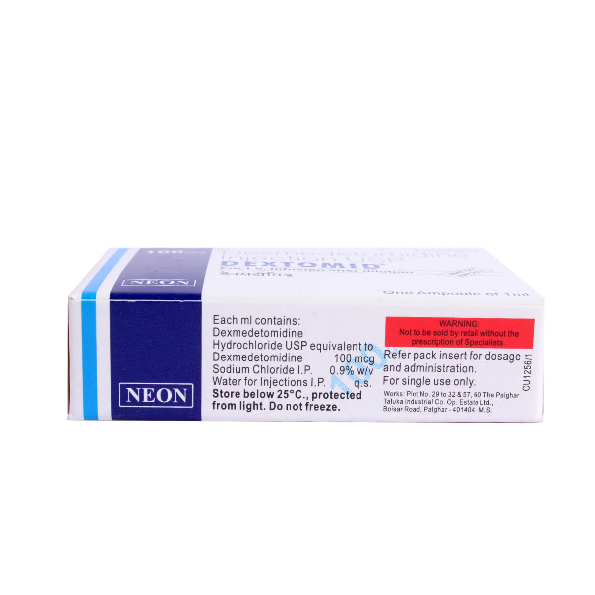 Dextomid 100 mg Injection 1 ml Price, Uses, Side Effects, Composition ...