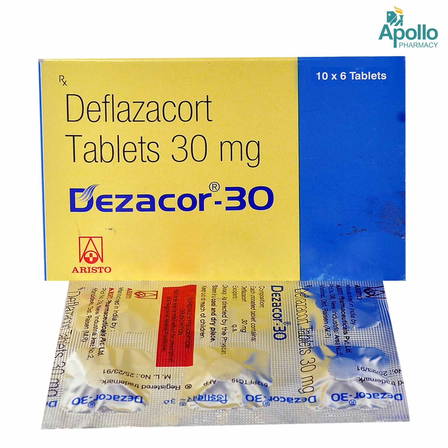 Dezacor 30 Tablet | Uses, Side Effects, Price | Apollo Pharmacy