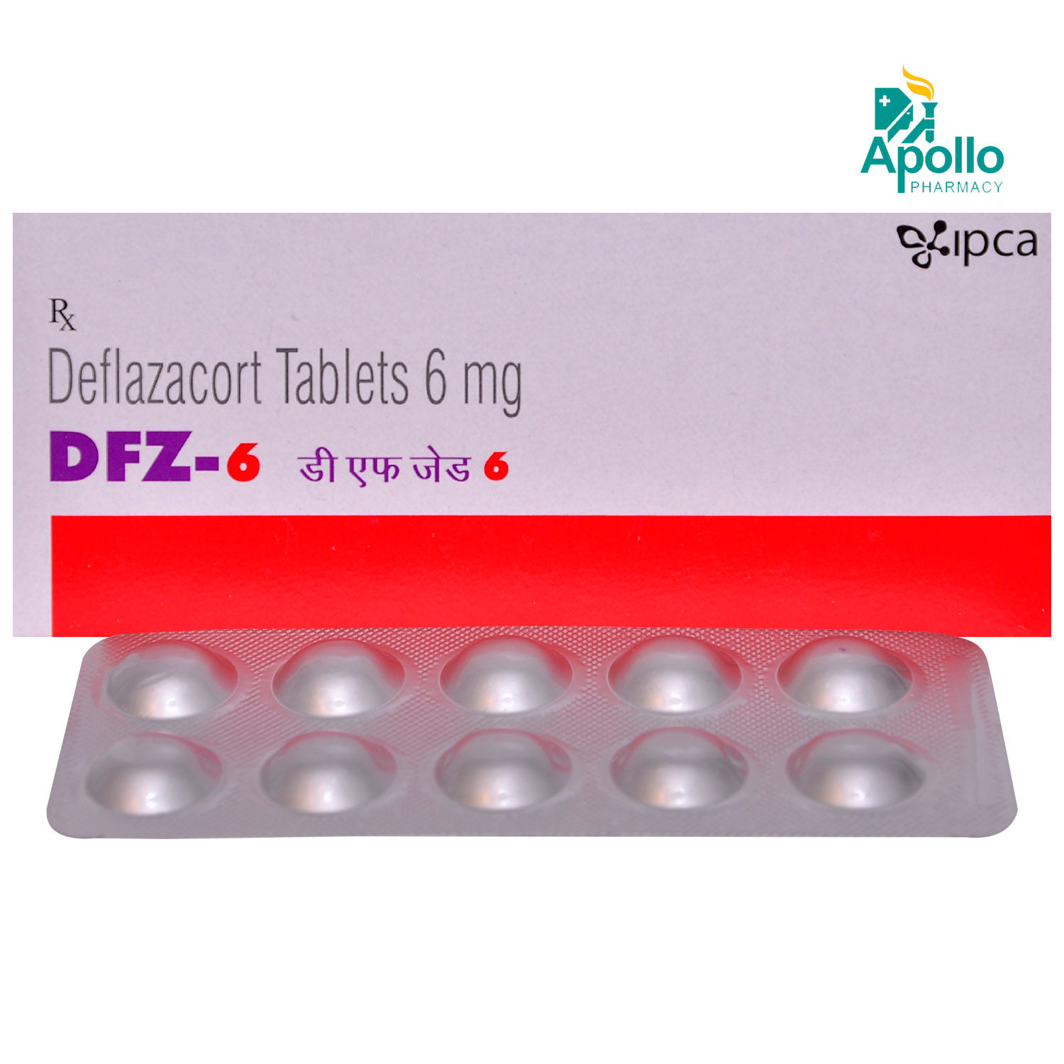 DFZ-6 Tablet 10's Price, Uses, Side Effects, Composition - Apollo Pharmacy