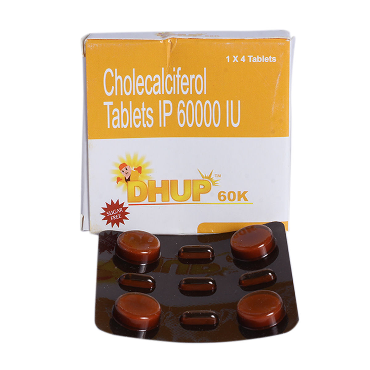 Dhup 60K Tablet | Uses, Side Effects, Price | Apollo Pharmacy