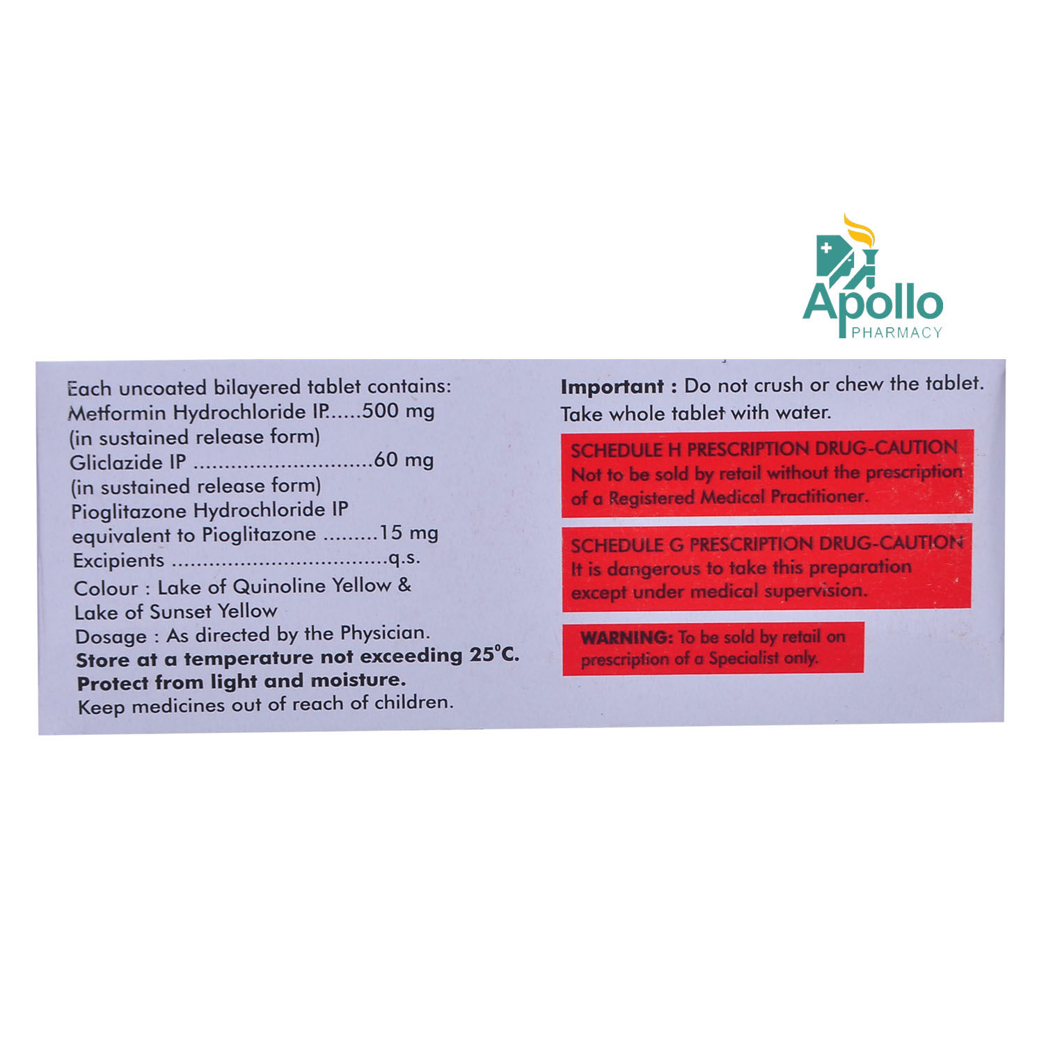 Dianorm Total-60 Tablet 10's Price, Uses, Side Effects, Composition ...