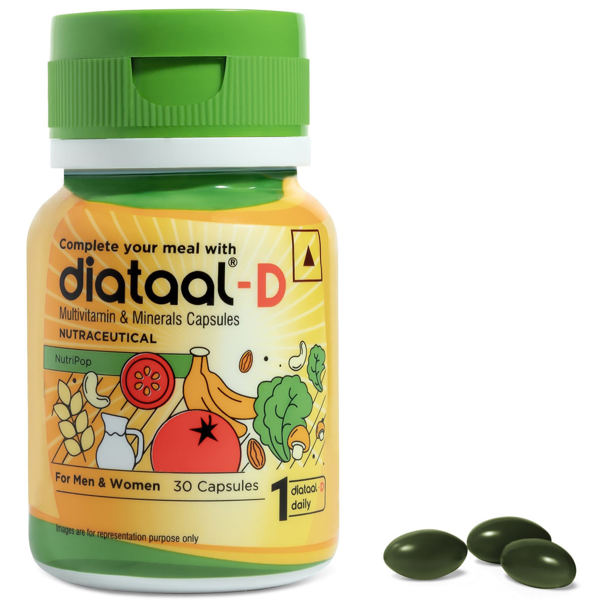 Buy Diataal-D Multivitamin For Men & Women | vit. D, ALA, B-complex ...
