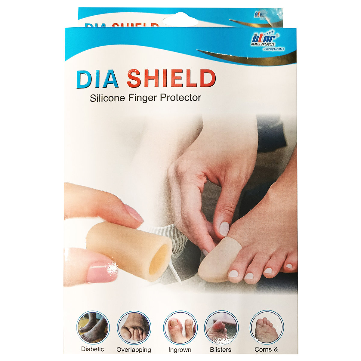 Buy Star Dia Shield Silicone Finger Protect, 1 Count | 19 Minutes ...