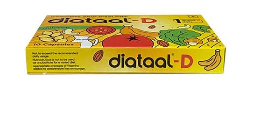 Diataal-D Nutripop Capsule 10's Price, Uses, Side Effects, Composition ...