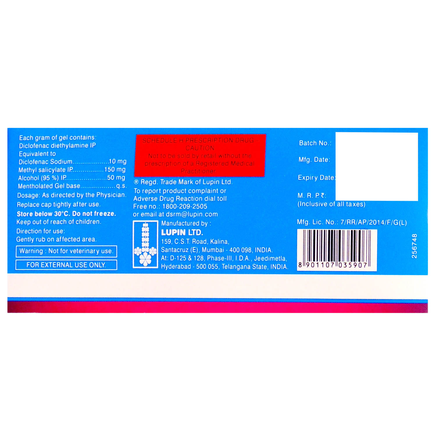 Diclonac Transgel 30 gm Price, Uses, Side Effects, Composition - Apollo ...