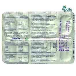 Buy Dicalis Tablet | 19 Minutes Delivery | Apollo Pharmacy