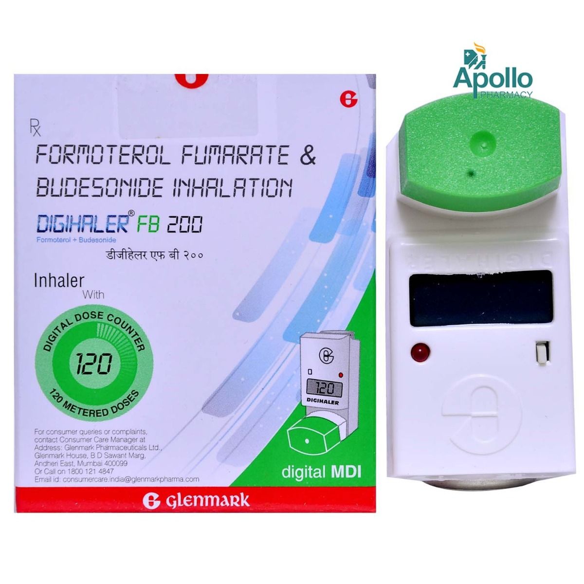 Digihaler FB 200 Inhaler Price, Uses, Side Effects, Composition ...